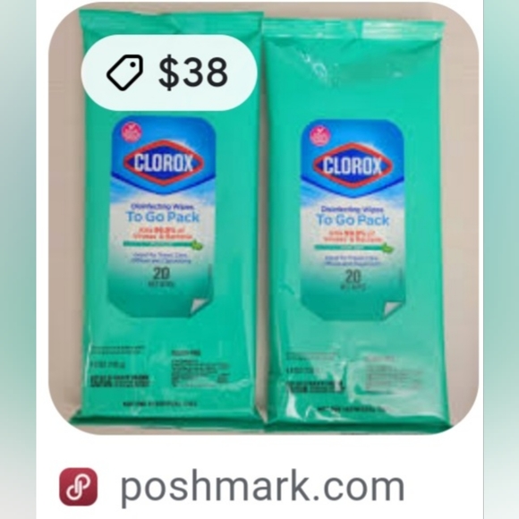 Clorox | Kitchen | Clorox Disinfecting Wipes To Go Packs | Poshmark